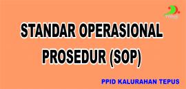 Standar Operasional Prosedur (SOP) PPID Kalurahan Tepus