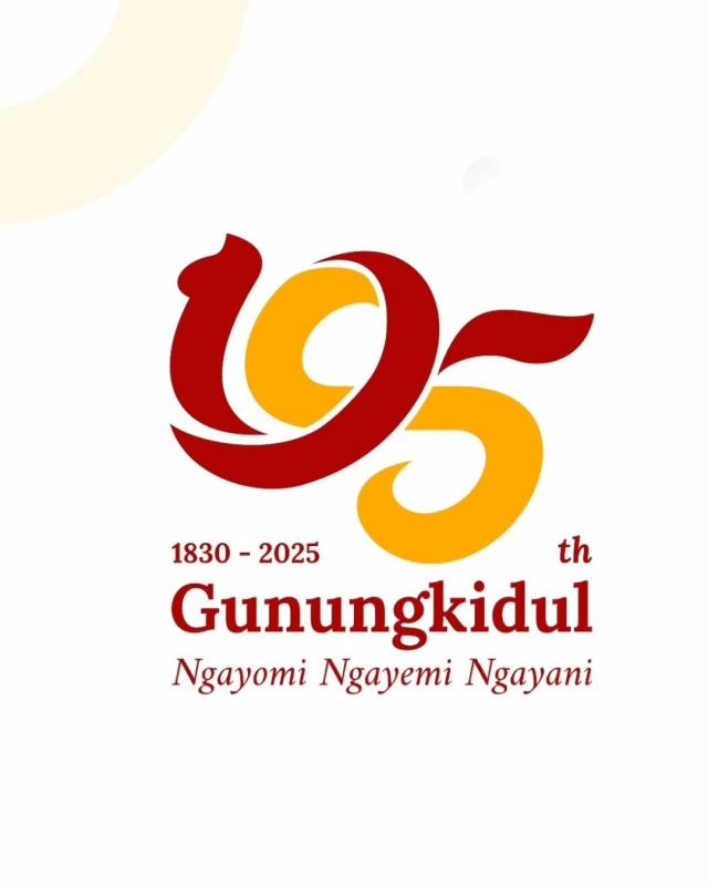Logo Hari Jadi Gunungkidul ke-195, Inilah Bentuk, Tema, dan Makn